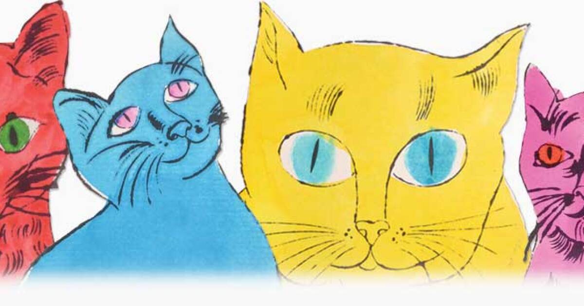 andy warhol cats